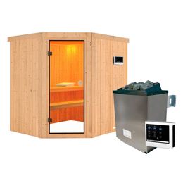 Karibu Sauna &raquo;Sini&laquo; - naturfarben