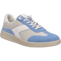 Josef Seibel Damen Sneaker "Jade 02, skyblue-kombi", Gr. 37, blau, Obermaterial: 80% Rindsleder Leather cow. 20% Textilmaterial TEXMAT., Schuhe