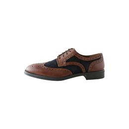 next Schn&uuml;rschuh Herren Gr&ouml;&szlig;e 46.5 nachtblau / braun