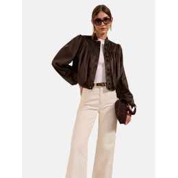 Friends Like These Jacke Damen Gr&ouml;&szlig;e S dunkelbraun Sommerjacke