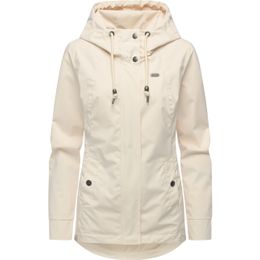 Ragwear Damen Outdoorjacke "Alvena Summer YOUMODO", beige, Gr. M, Obermaterial: 100% Polyester. Innenfutter: 100% Polyester, Jacken, Wasserdichte und
