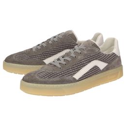 Sioux Damen Sneaker "Tedroso-DA-714", Gr. 37, grau, Obermaterial: 40% Kalbsveloursleder CAVL. 40% Lammnappaleder LANA. 20% Textilmaterial TEXMAT.