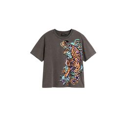 Desigual T-Shirt 'Tiger' Damen Gr&ouml;&szlig;e M schwarz