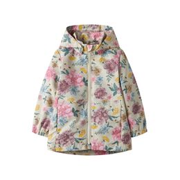name it Jacke 'NMFMaxi' M&auml;dchen Gr&ouml;&szlig;e 104 ecru / hellblau / gelb / hellpink
