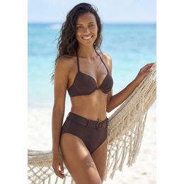 s.Oliver Push-Up-Bikini-Top 'Rome' braun Gr. 32 Cup A. Mit B&uuml;gel