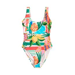 next Badeanzug Damen Gr&ouml;&szlig;e M/L dunkelgr&uuml;n / mischfarben