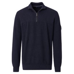 Casamoda Herren Troyer "Casamoda Stricktroyer uni", blau, Gr. 6XL, 100% Baumwolle, Pullover