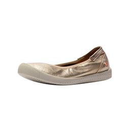 Softinos Damen Ballerina "Softinos Ballerinas Leder", Gr. 37, rosa, Leder, Schuhe