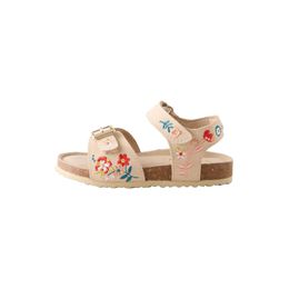 next Sandale M&auml;dchen Gr&ouml;&szlig;e 24 beige / cyanblau / senf / rot