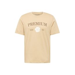 Jack & Jones Jack & Jones T-Shirt 'JPRBLAALFIE' Herren Gr&ouml;&szlig;e XL sand / hellbraun / wei&szlig;