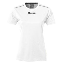 Kempa Damen T-Shirt "Shirt POLY WOMEN", wei&szlig;, Gr. M, Obermaterial: 100% Polyester Pol. recyc.., Shirts