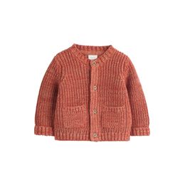 next Strickjacke M&auml;dchen Gr&ouml;&szlig;e 68 pastellorange / dunkelorange