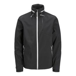 Jack & Jones JACK & JONES Between-Season Jacket 'Flit' male size XXL Black / White