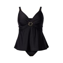 Ulla Popken Badeanzug Damen Gr&ouml;&szlig;e 7XL schwarz