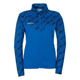 Uhlsport Damen Trainingsjacke "Trainingsjacke Progressive 28 Poly Women", blau, Gr. XL, Obermaterial: 100% Polyester Pol. recyc.., Jacken