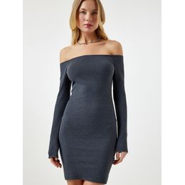 Happiness İstanbul Kleid Damen Gr&ouml;&szlig;e M dunkelgrau
