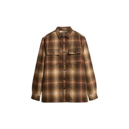 Superdry & Co Jacke 'Miller' Herren Gr&ouml;&szlig;e XXXL braun / schwarz / wei&szlig; Sommerjacke