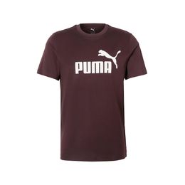 Puma Performance Shirt 'Ess No. 1' male size XXXL Chocolate / White