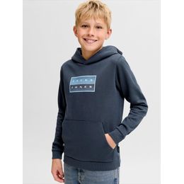 Jack & Jones Jack & Jones Junior Sweatshirt 'JCOFUSION' Jungen Gr&ouml;&szlig;e 140 blau / navy / wei&szlig;