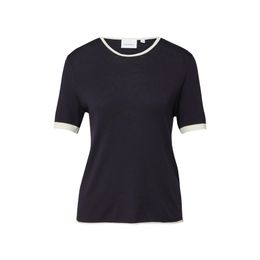 comma, COMMA Pullover Damen Gr&ouml;&szlig;e M creme / marine