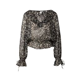 QS Blouse female size XXS/XS Pueblo / Black / Off white