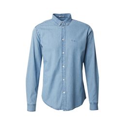 Pepe Jeans Button Up Shirt 'CLASSIC' male size L Blue denim