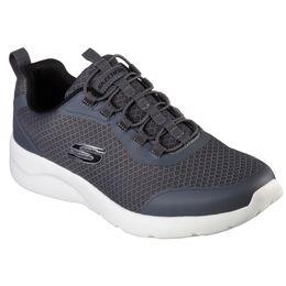 Skechers Herren Slip-On Sneaker "DYNAMIGHT 2.0", Gr. 43, grau, Mesh, Synthetik, Schuhe, Slipper, Sneaker mit Memory Foam, schmale Form