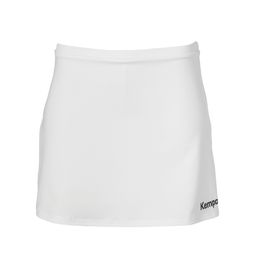 Kempa Damen Skort "Skort SKORT", wei&szlig;, Gr. XL, Obermaterial: 100% Polyester PES., R&ouml;cke