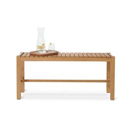 Tchibo - Bank &raquo;Lenja&laquo; - 100x35x45cm - braun -