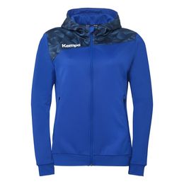 Kempa Damen Trainingsjacke "Trainingsjacke Athletics 29 Women", blau, Gr. S, Obermaterial: 100% Polyester Pol. recyc.., Jacken