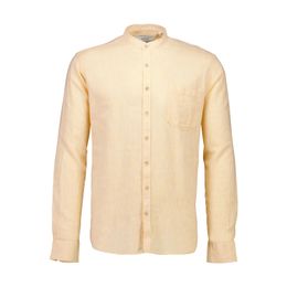 JACK'S INN 54 JACK&rsquo;S Herren Leinenhemd "Leinenhemd (Langarm) Regular Fit", orange, Gr. XXXL, Obermaterial: 55% Leinen, 45% Baumwolle, Hemden