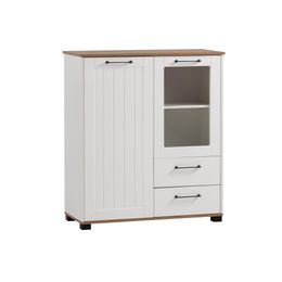 Tchibo - Highboard &raquo;Jelda&laquo; - 99x41x113cm - schwarz -