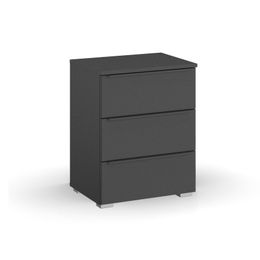 Rauch Nachttisch &raquo;Monostar&laquo; - 47x42x62cm - grau -