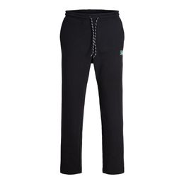 Jack & Jones JACK & JONES Herren Sweathose "JPSTKANE BUSTER SWEAT PANTS BTS", schwarz, Gr. M, unifarben, angeraute Sweatware, Obermaterial: 60% Baumwolle, 40%