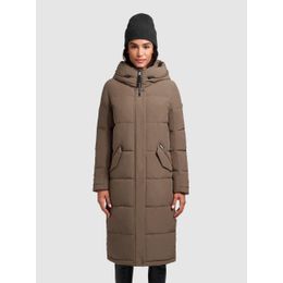 Khujo Damen Steppmantel "DAIRI", beige, Gr. S, unifarben, Steppware, Obermaterial: 90% Polyester, 10% Elasthan. Futter: 100% Nylon. Wattierung: 100%