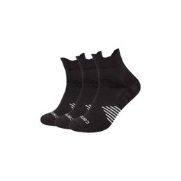 Camano Damen Sportsocken "performance training light 3er Pack", Gr. 35, schwarz, 94% Polyamid, 5% Elasthan, 1% Polyester, uni, Socken