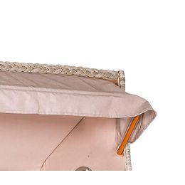 Tchibo - Strandkorb - 116x80x170cm - silber -