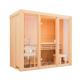 Karibu Sauna &raquo;Vivi 2&laquo; - naturfarben
