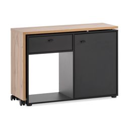 Tchibo - 2-in-1-Drehtischschrank - 104,5x39x75,5cm - anthrazit -