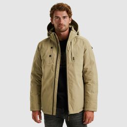 PME-Legend PME LEGEND Herren Winterjacke, beige, Gr. XL, Web, Obermaterial: 100% Polyester, Jacken, Taschen mit Rei&szlig;verschluss