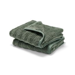 Tchibo - 2 Premium-Handt&uuml;cher - gr&uuml;n