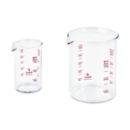 Tchibo - 2 Messbecher - rot