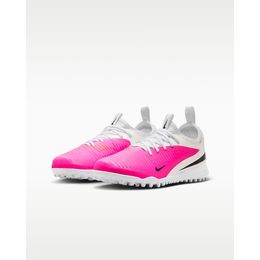 Nike M&auml;dchen Fu&szlig;ballschuh "JR PHANTOM 6 LOW ACAD TF T", Gr. 35, pink, Synthetik, Textil, Schuhe, Ideal f&uuml;r den Einsatz auf kurzen Kunstrasenpl&auml;tzen,