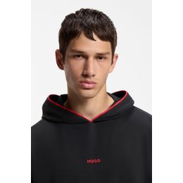 HUGO UNDERWEAR Herren Hoodie "NOAH", Gr. Mschwarz 001, Sweatware, Obermaterial: 61% Baumwolle, 34% Modal, 5% Elasthan, Sweatshirts