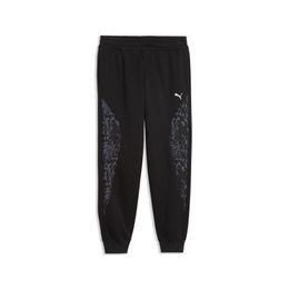Puma Damen Sporthose "Puma Sport Animal Hose Damen", schwarz, Gr. XS, unifarben, Obermaterial: 32% Polyester, 68% Baumwolle. Taschenfutter: 100%