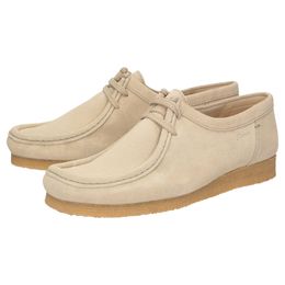 Sioux Herren Schn&uuml;rschuh "Grashopper-H-011", Gr. 46, beige, Obermaterial: 100% Kalbsveloursleder CAVL. 100% Naturkautschuk NaRubber., Schuhe