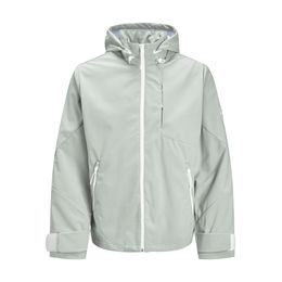 Jack & Jones Jack & Jones &Uuml;bergangsjacke 'Flit' Herren Gr&ouml;&szlig;e XXL pastellgr&uuml;n / wei&szlig; Sommerjacke