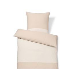 Tchibo - Flanell-Bettw&auml;sche - beige