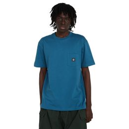 Element Herren Sporttop "Icon Label Pocket", blau, Gr. S, Obermaterial: 100% Baumwolle., Tops