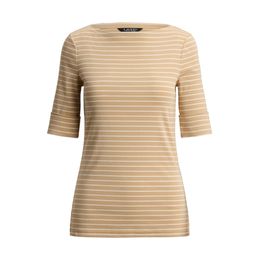 Lauren by Ralph Lauren Lauren Ralph Lauren Shirt Damen Gr&ouml;&szlig;e XS sand / wei&szlig;